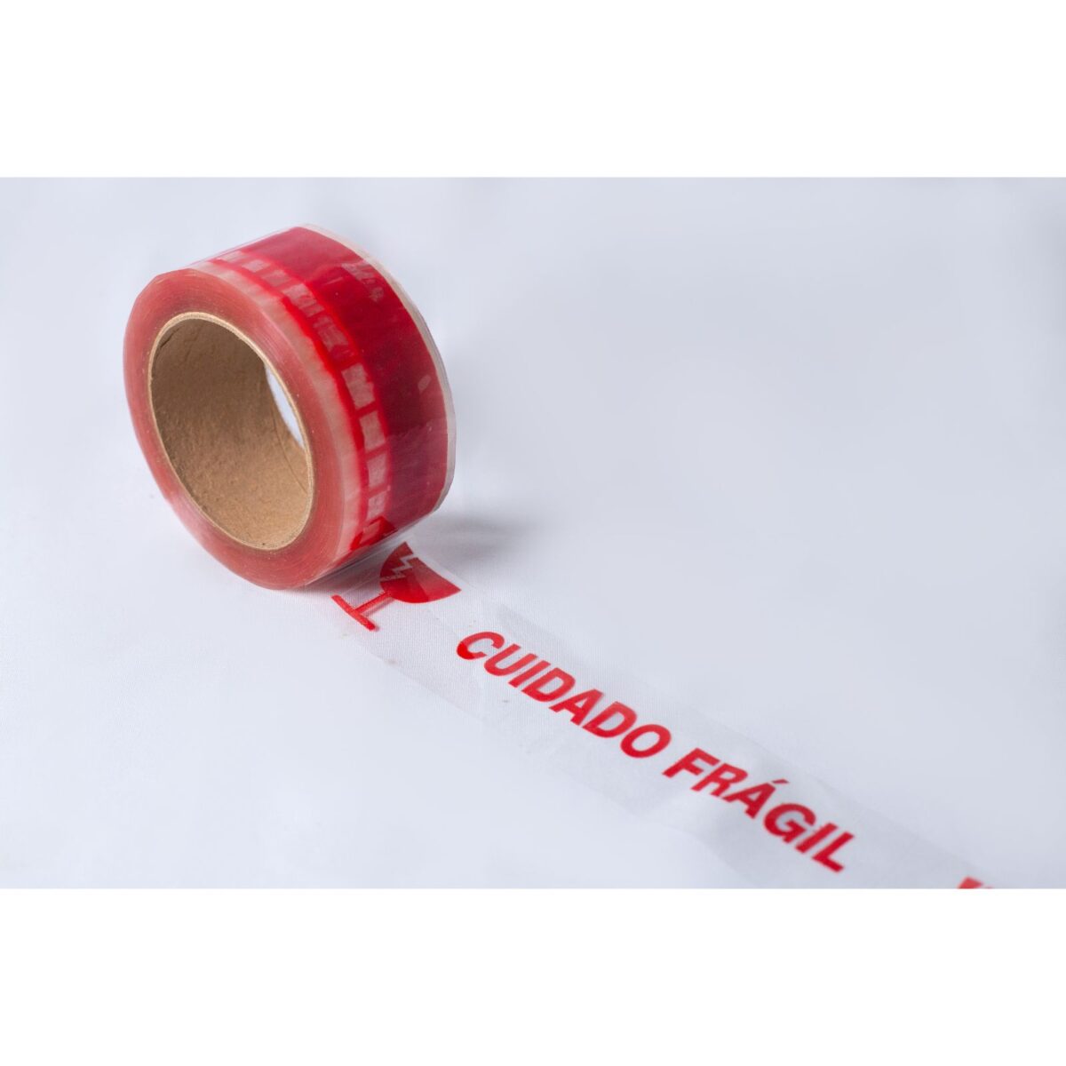 Fita impressa Cuidado Frágil PF - Pack Forte Embalagens
